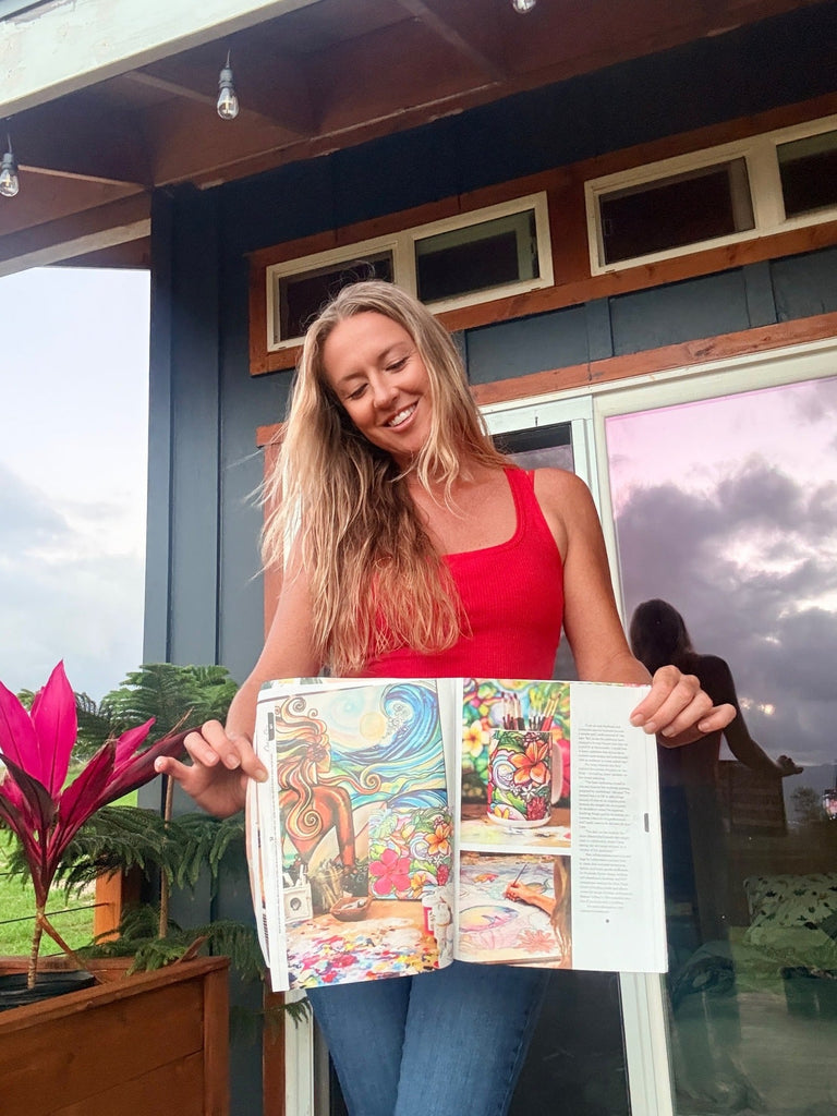 Colleen Wilcox Art-Hawaii based Tropical & Surf Artist