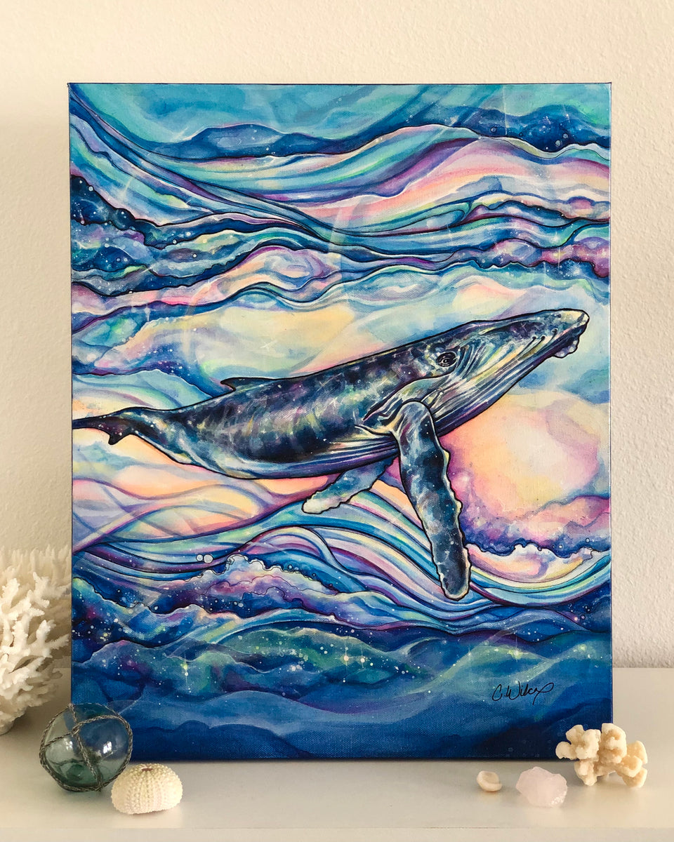 Diving into "Celestial Sea" – Colleen Wilcox Art